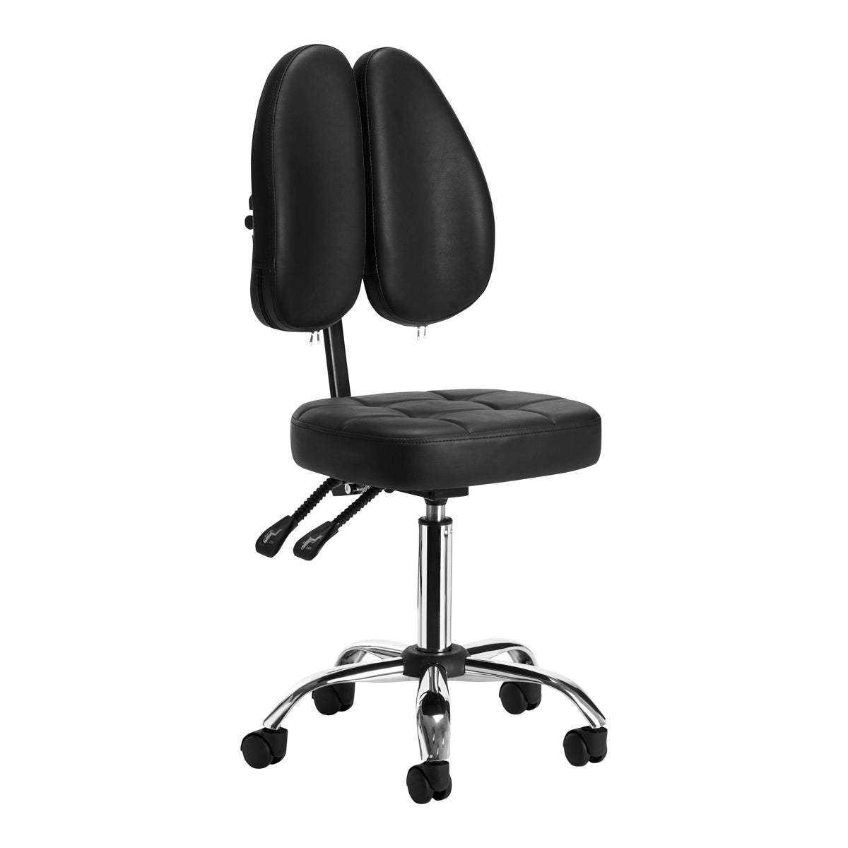 Rollhocker H14 Schwarz – Nagelfraeser-shop.de